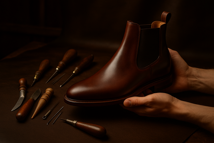 Handmade Chelsea Boots – Leather & Suede Designs, Custom Made